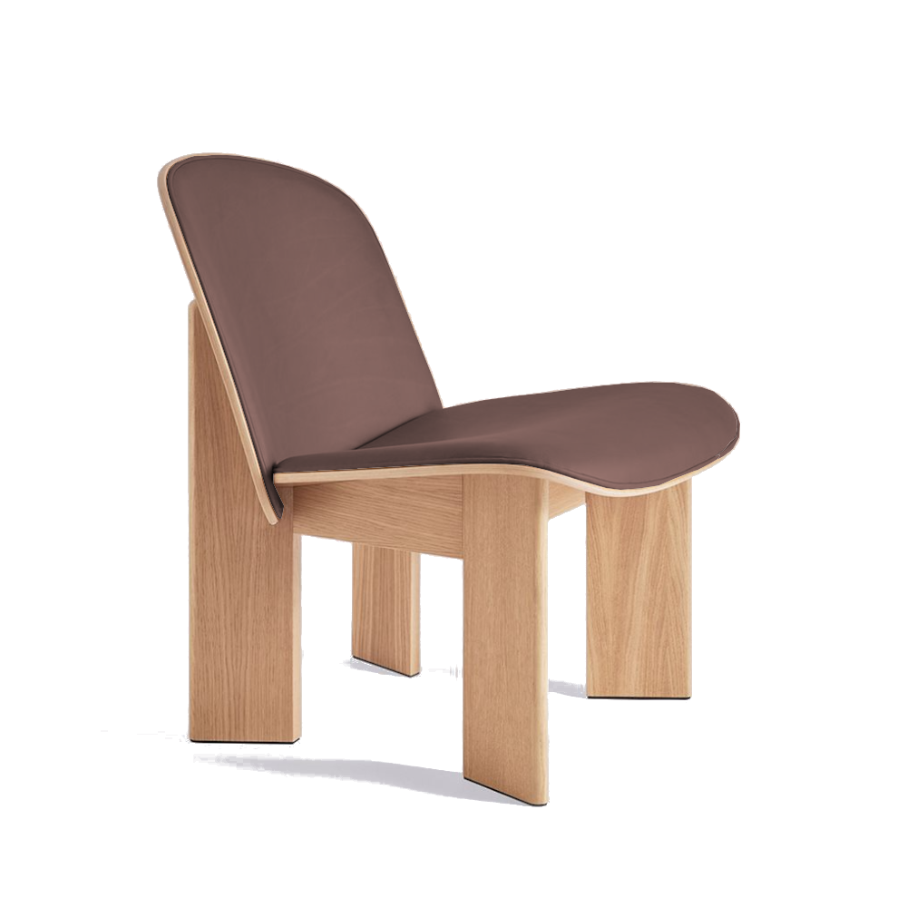 Chisel Lounge Chair lacquered oak/sense – Vøruhúsið