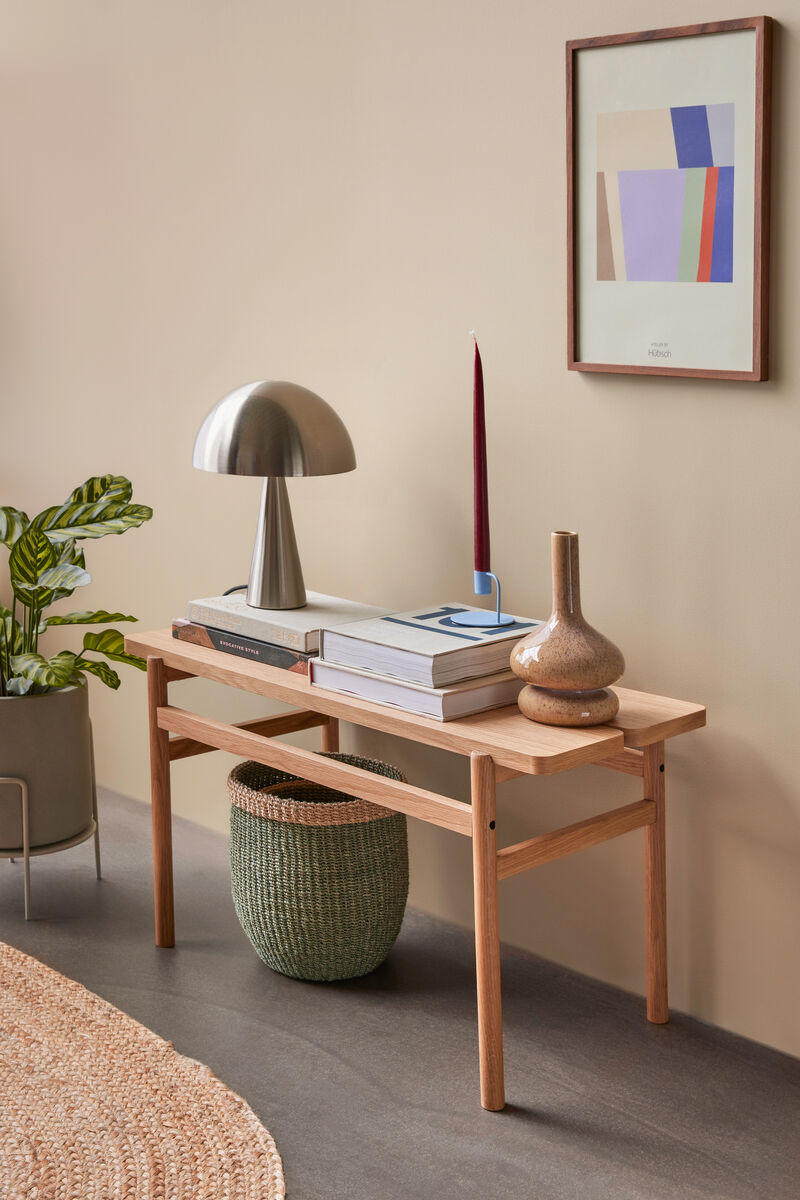 Mush Table Lamp Mini Nickel – Vøruhúsið