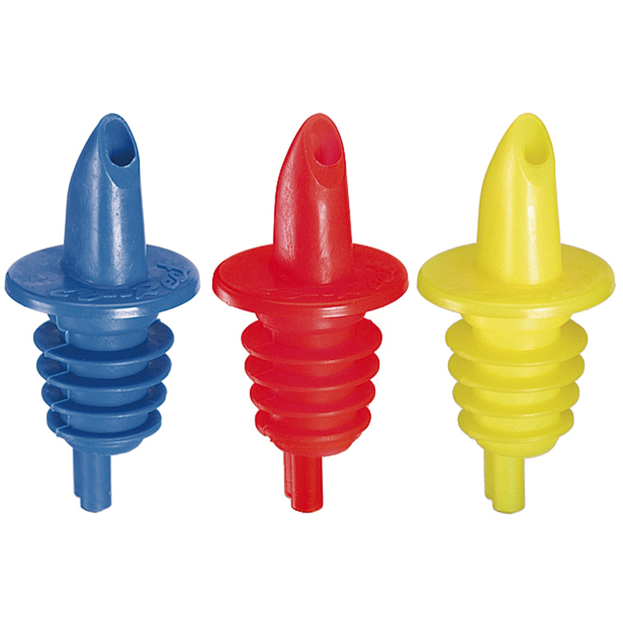 6 pcs. set free flow pourers – Vøruhúsið